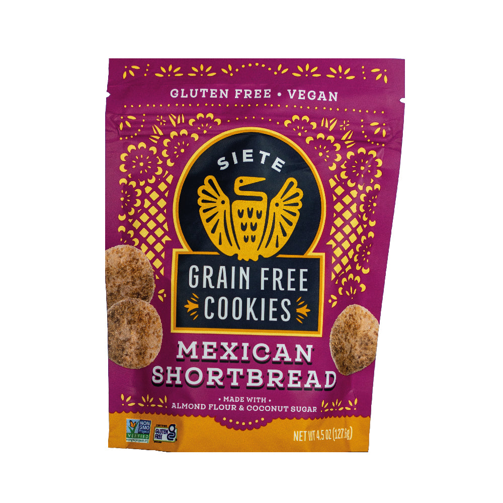 Siete Cookies Mexican Shortbread Gluten Free 4.5 oz – California Ranch ...