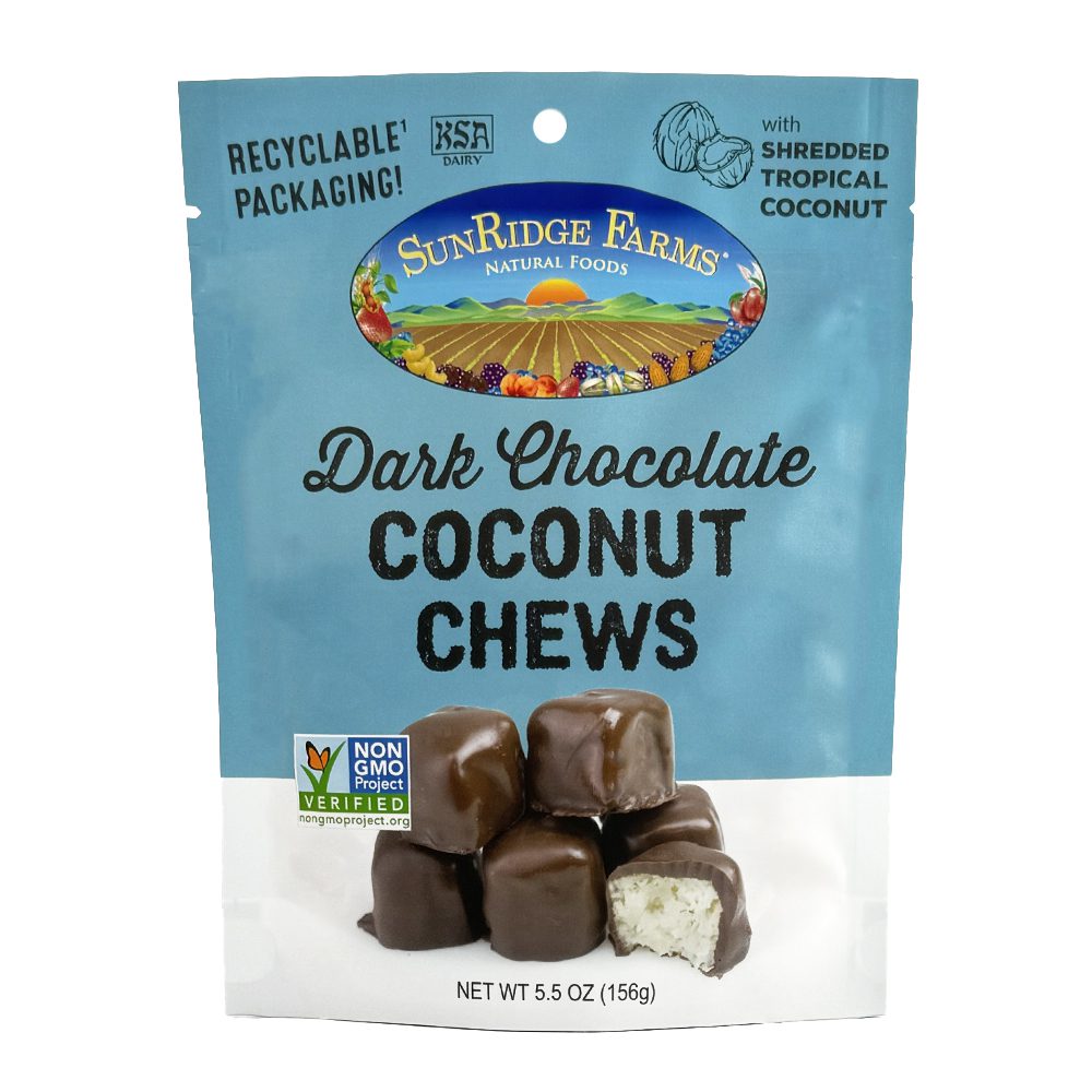 SunRidge Farms Dark Chocolate Coconut Chews, 5.5 oz – California Ranch ...