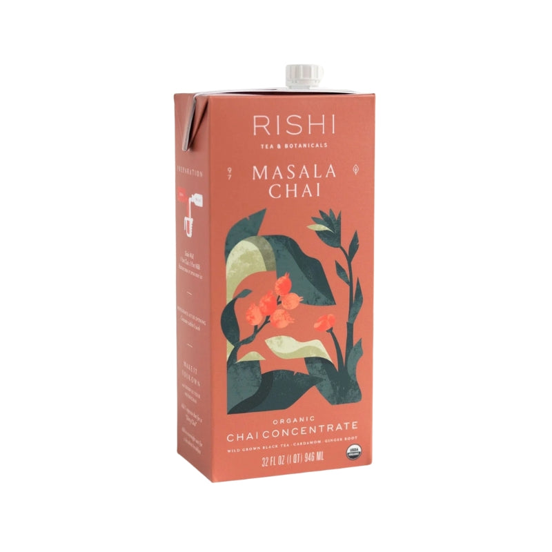 Rishi Tea Organic Masala Chai Concentrate 32 oz – California Ranch Market