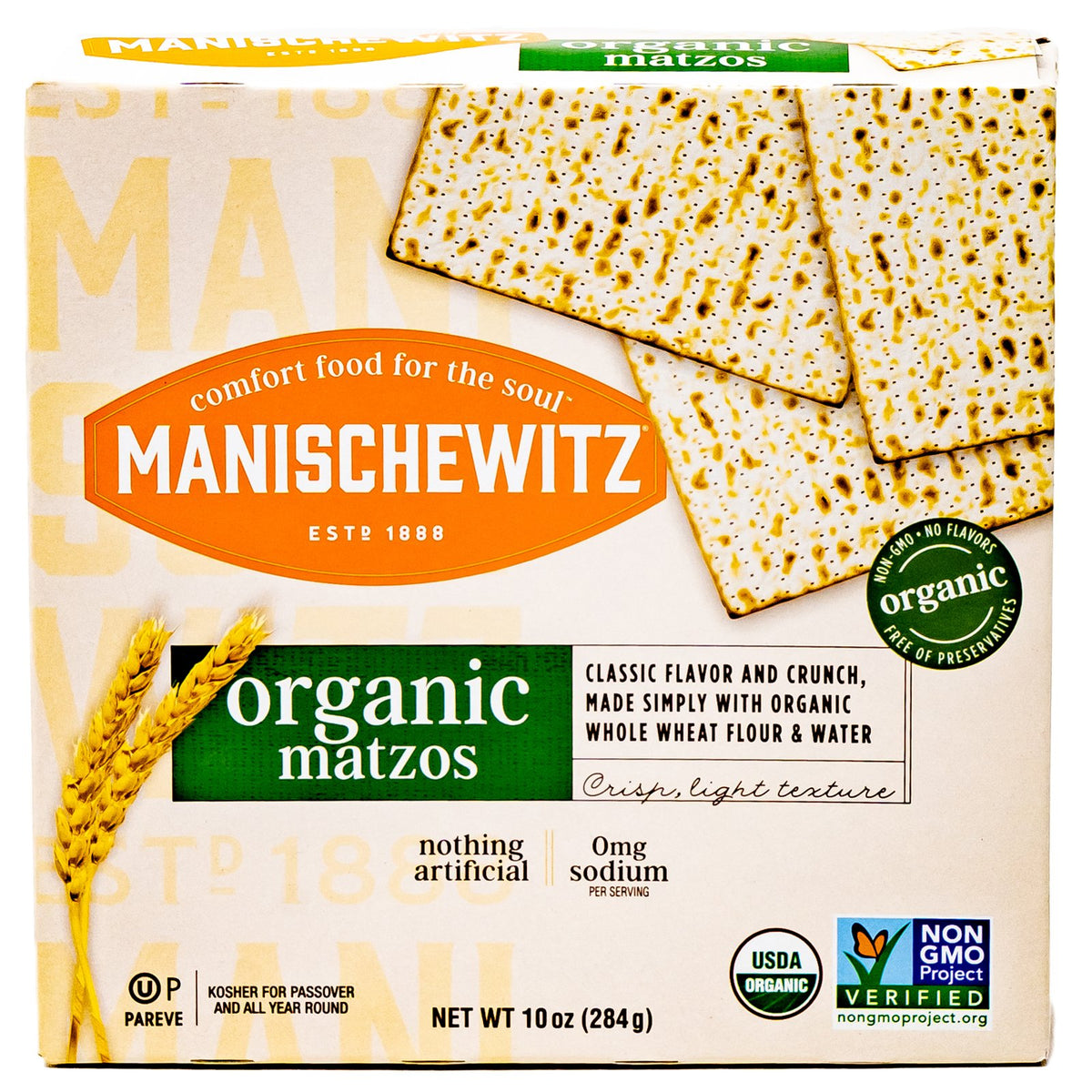 Manischewitz Crackers Matzos Organic 10 oz – California Ranch Market