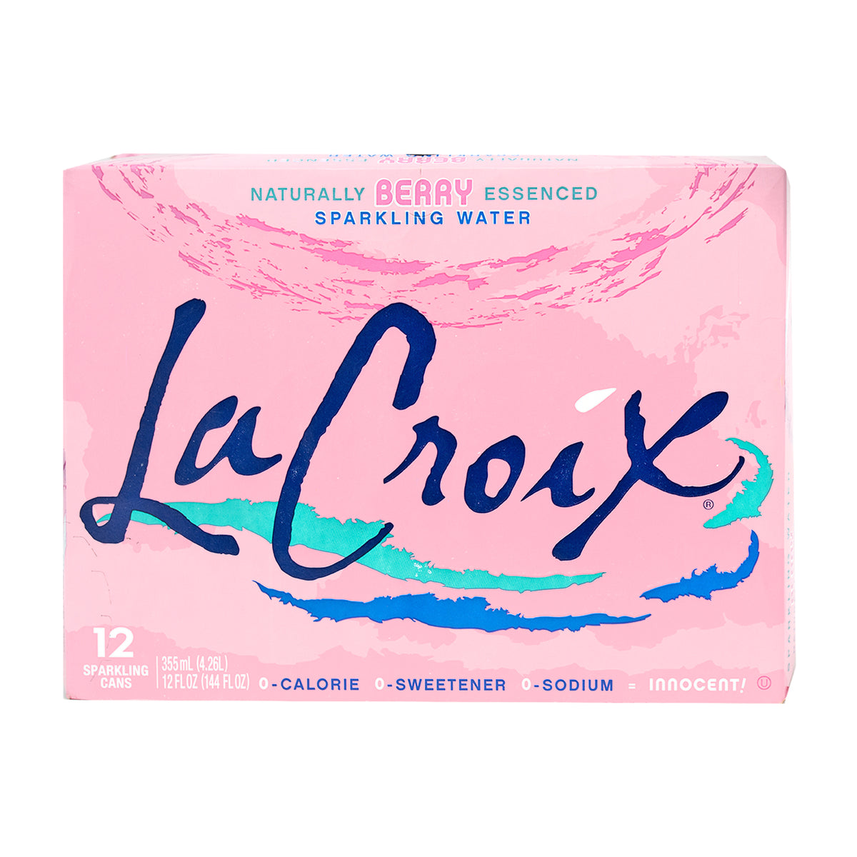 LaCroix Water Sparkling Berry Non GMO 12 Oz 12 Pack – California Ranch ...