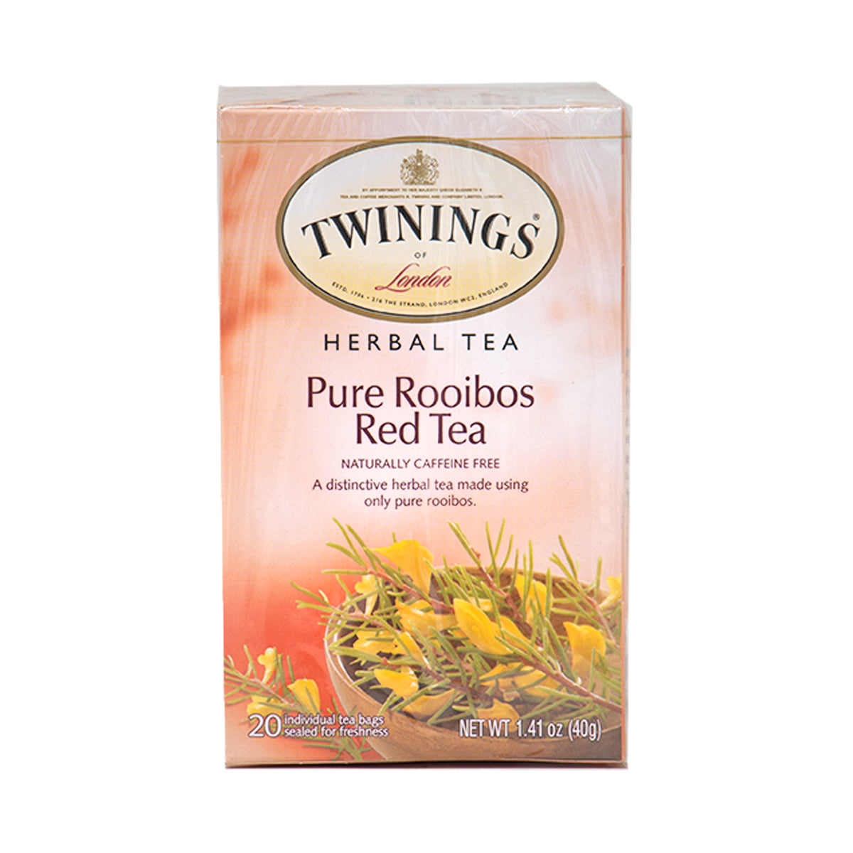 Twinings Rooibos Pure Herbal Tea 20 bags – California Ranch Market